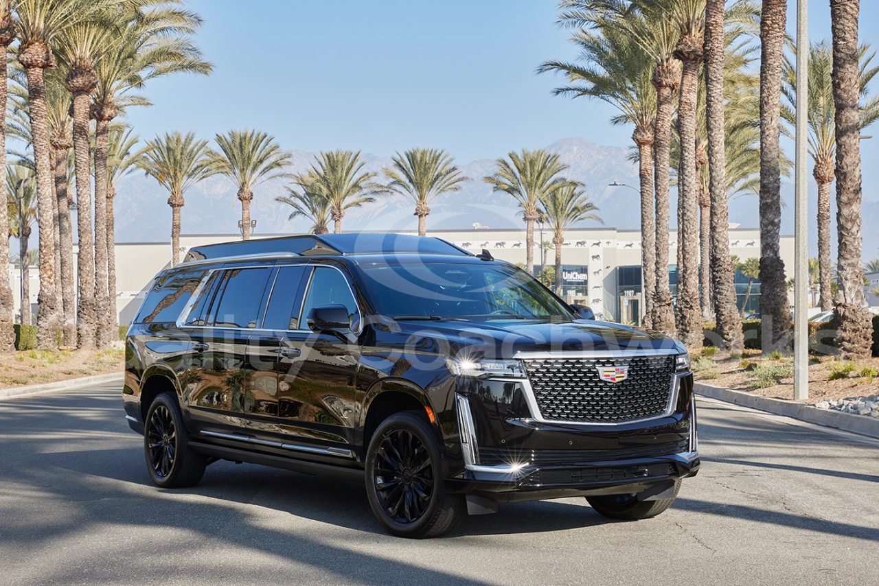 2023 Cadillac Escalade ESV CEO Mobile Office Stretch | Quality Coachworks