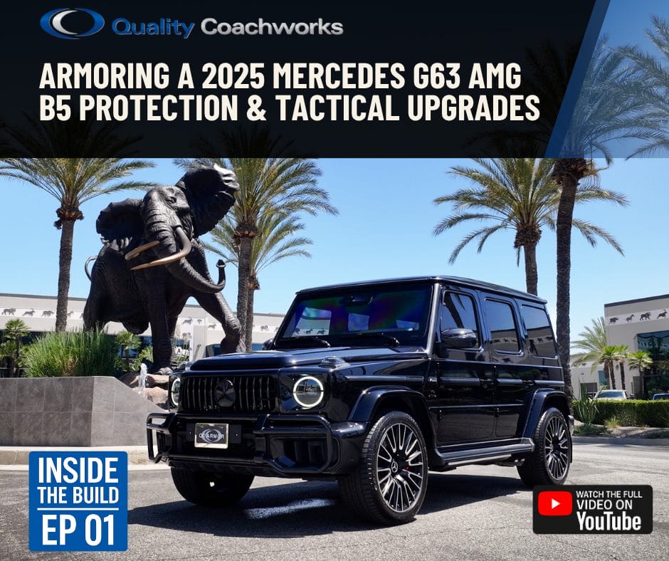 Inside the Build: 2025 Mercedes G63 AMG B5 Armored
