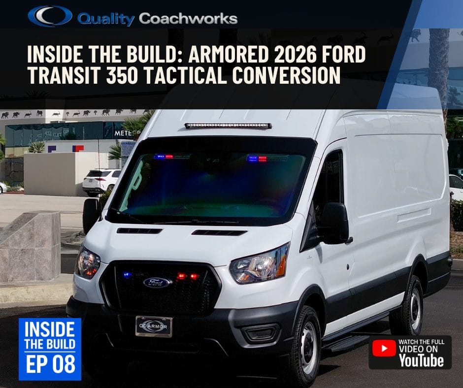 Inside the Build: 2026 Ford Transit 350 High Roof | Armored Ford ...