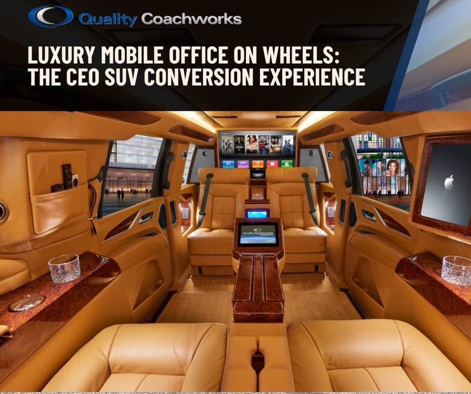 CEO SUV Conversions: Luxury Mobile Offices on Wheels